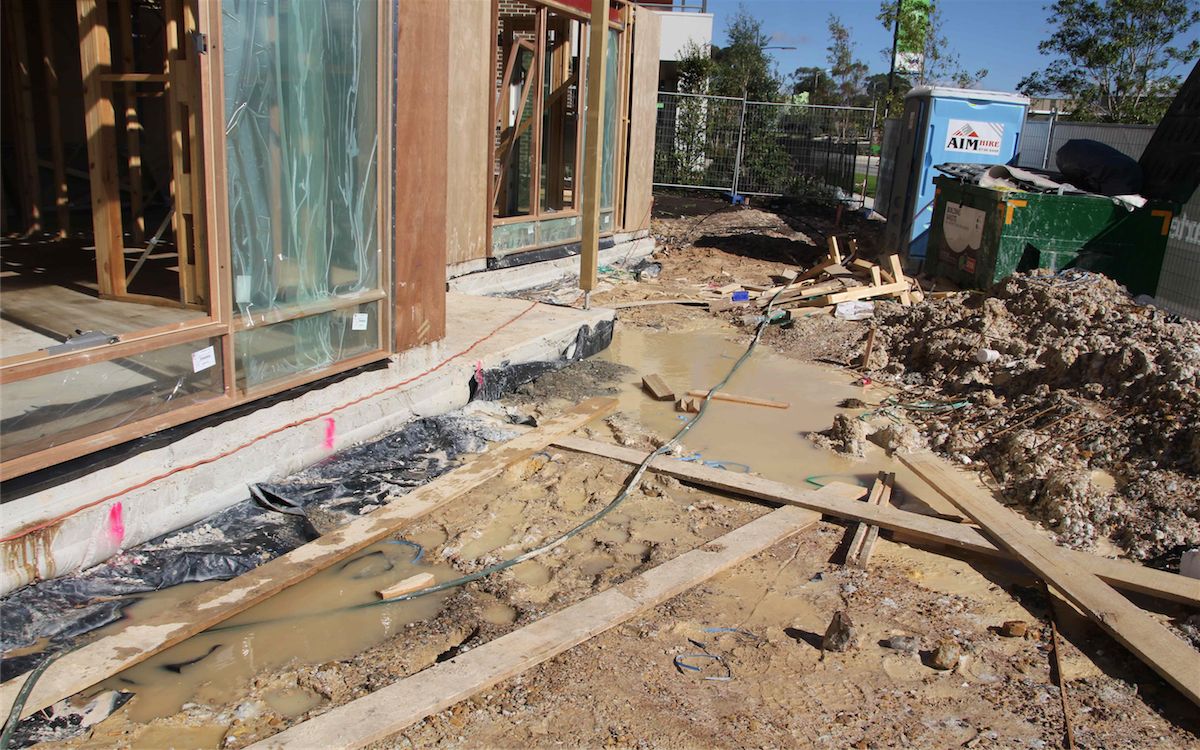 Pre slab inspection. Just when you thought it could not get worse, it ...