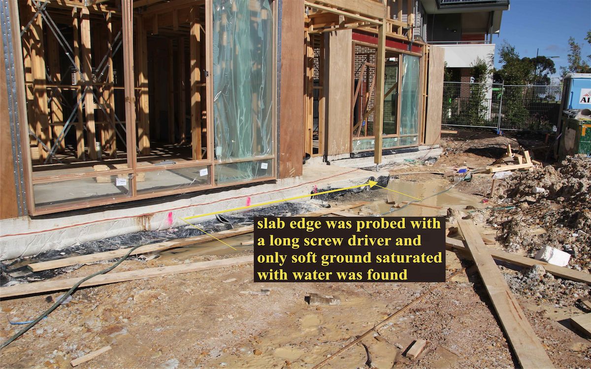 Pre slab inspection. Just when you thought it could not get worse, it ...